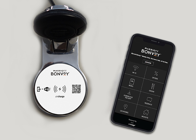 Aircharge | Mobile phone charging at hotels is turning wireless