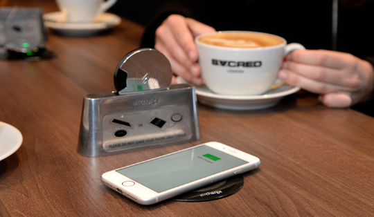Contactless Mobile Order & Pay at Table for Coffee shops - Aircharge