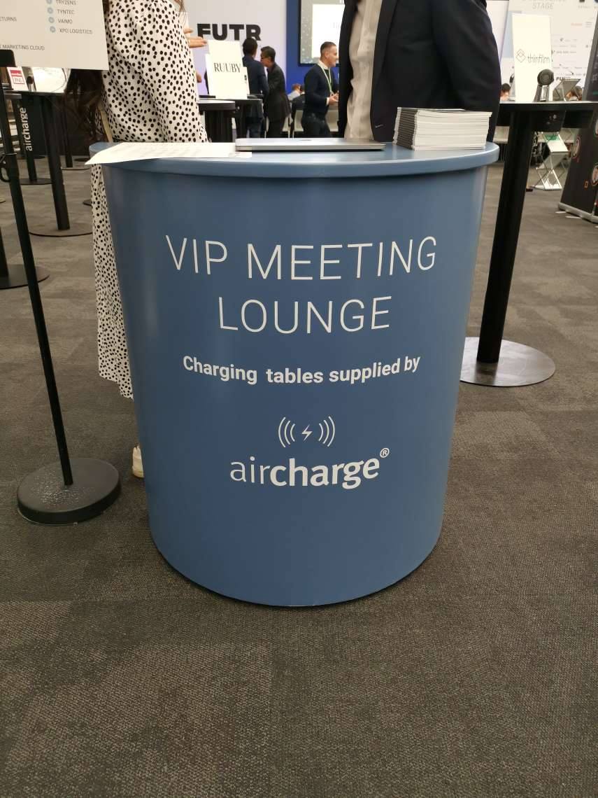 Aircharge | Aircharge wireless charging solutions at FUTR summit 2019